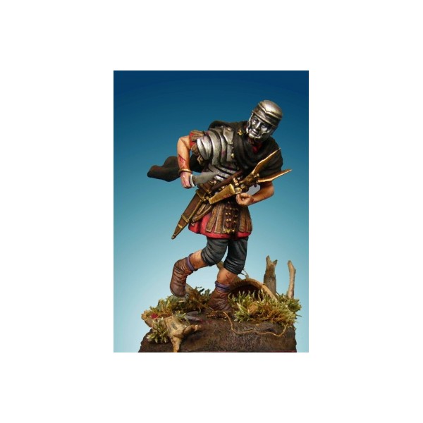 “Saving the Eagle of the Legio XIX”, Teutoburg Forest, AD 9 - Art Girona