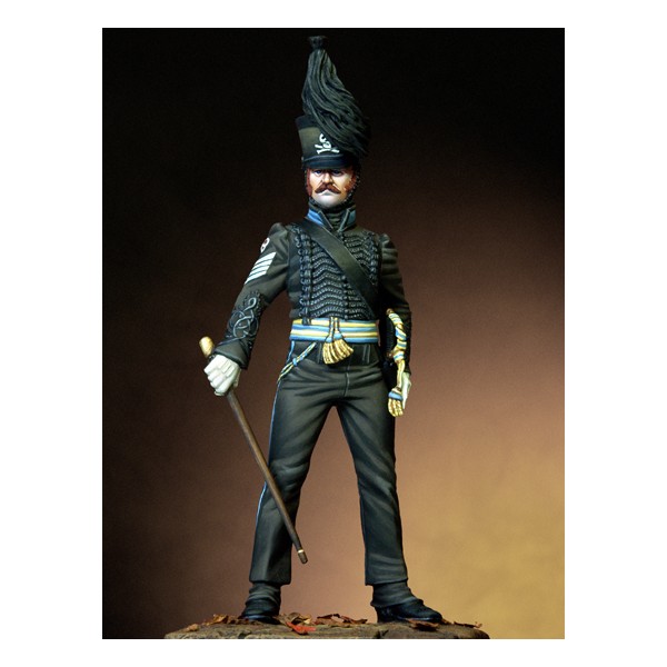 Sergeant Major of 'Leib Batallion', Duke of Brunswick, 1815 - Art Girona