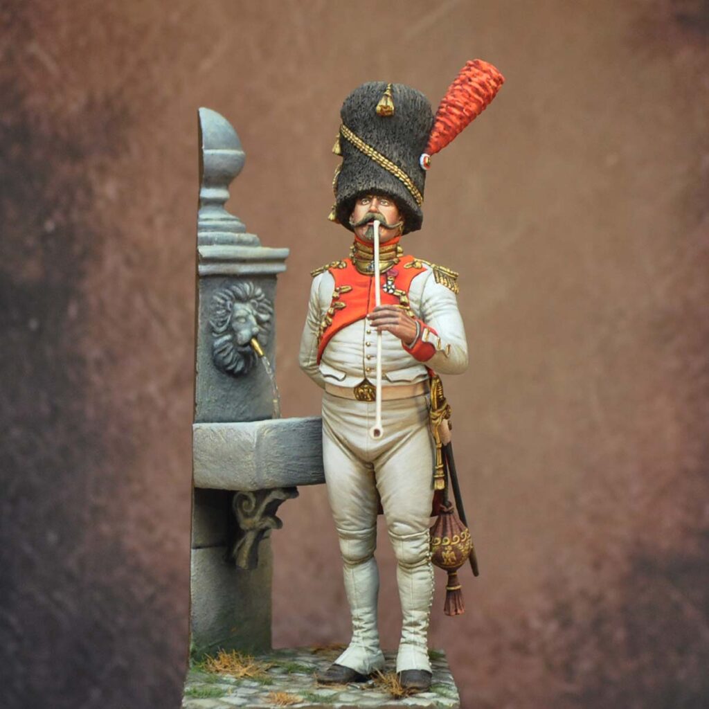 Dutch Grenadiers Officer, Imperial Guard, 1804-1812 - Art Girona