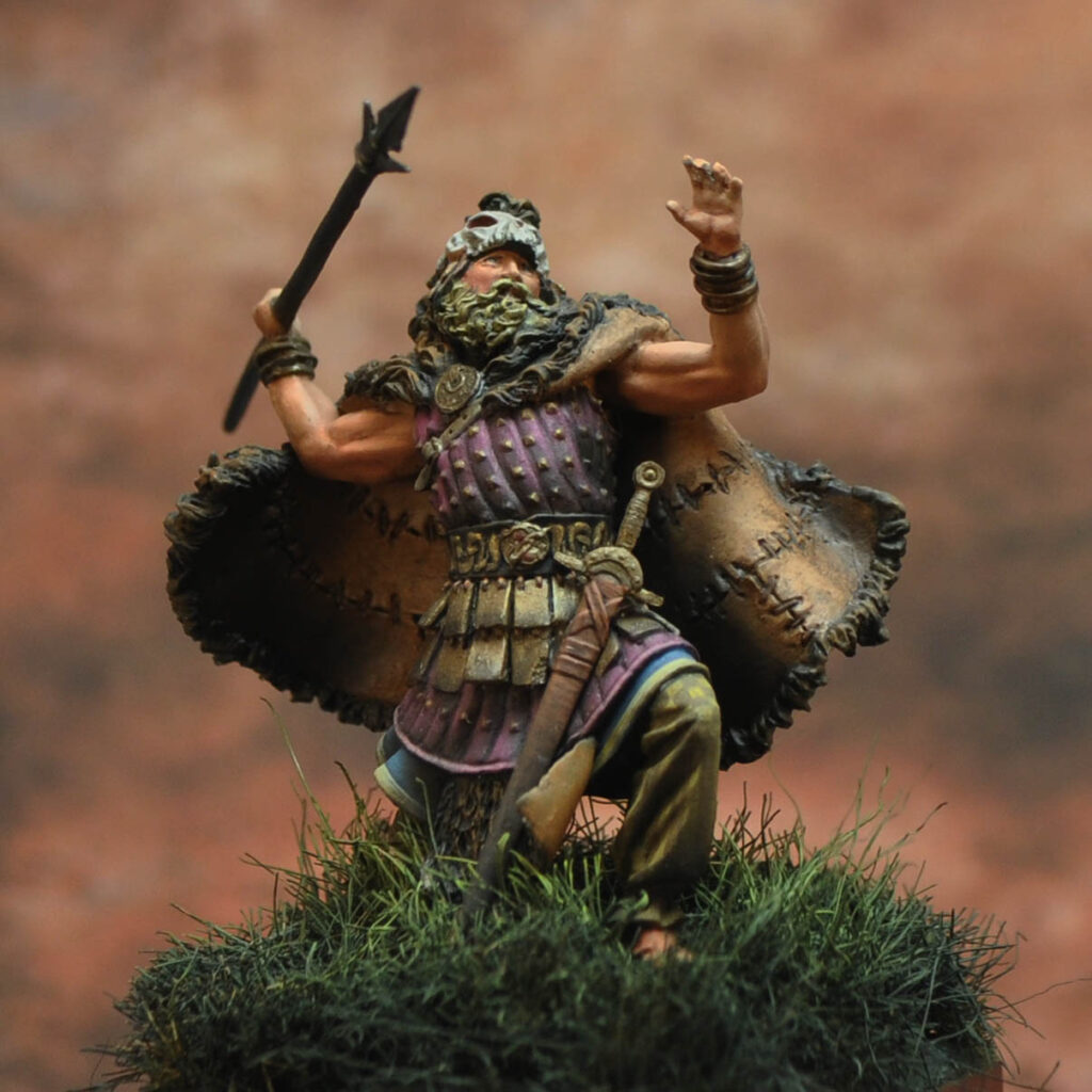 Cuchulain or Cú Chulainn, Irish Mythological Hero - Art Girona