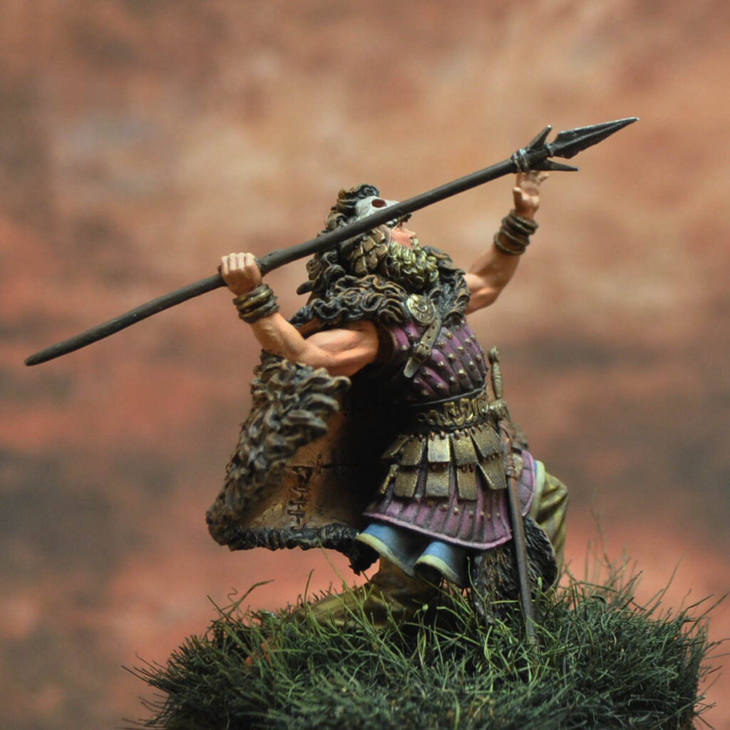 Cuchulain or Cú Chulainn, Irish Mythological Hero - Art Girona