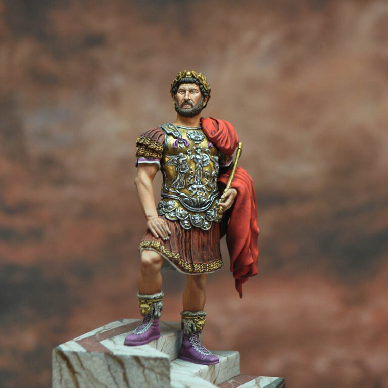 Publius Aelius Traianus Hadrianus Augustus, Roman Emperor, 76-138 a.C ...