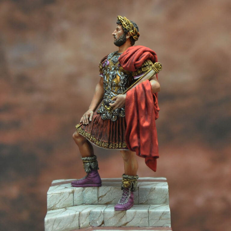 Publius Aelius Traianus Hadrianus Augustus, Roman Emperor, 76-138 a.C ...