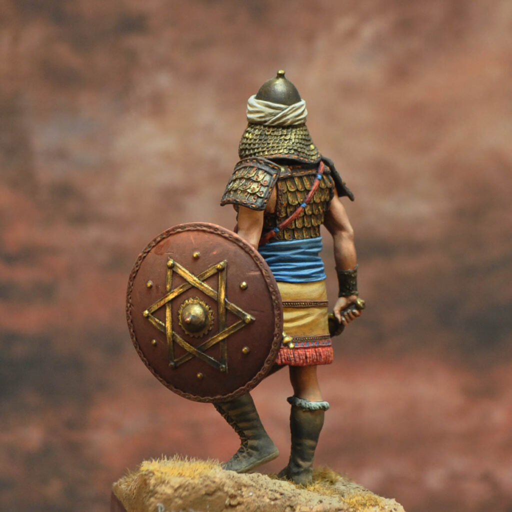 King David, Second king of the United Kingdom of Israel, 1037-967 b.C ...