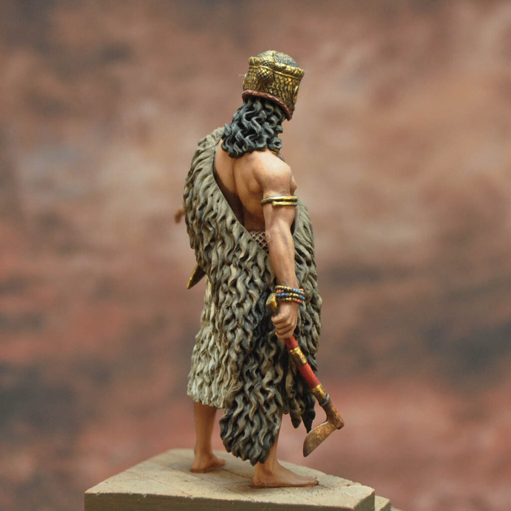 Patesi Gudea of Lagash, Sumerian King, III dinasty of Ur, 2175 b.C ...