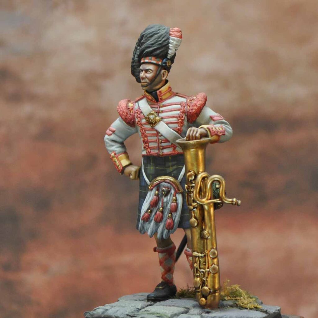 92nd Highland Regiment of foot 1838, Oficleide - Art Girona