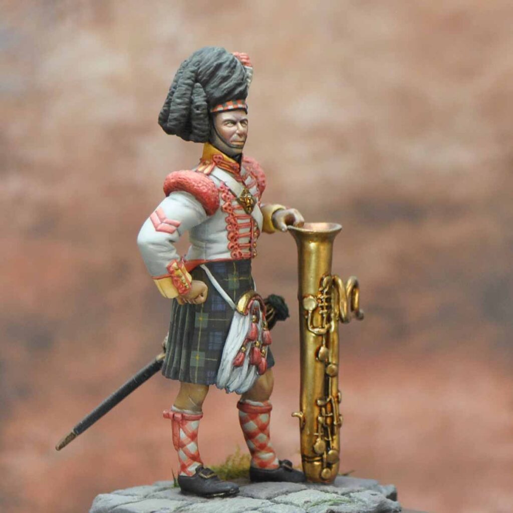 92nd Highland Regiment of foot 1838, Oficleide - Art Girona