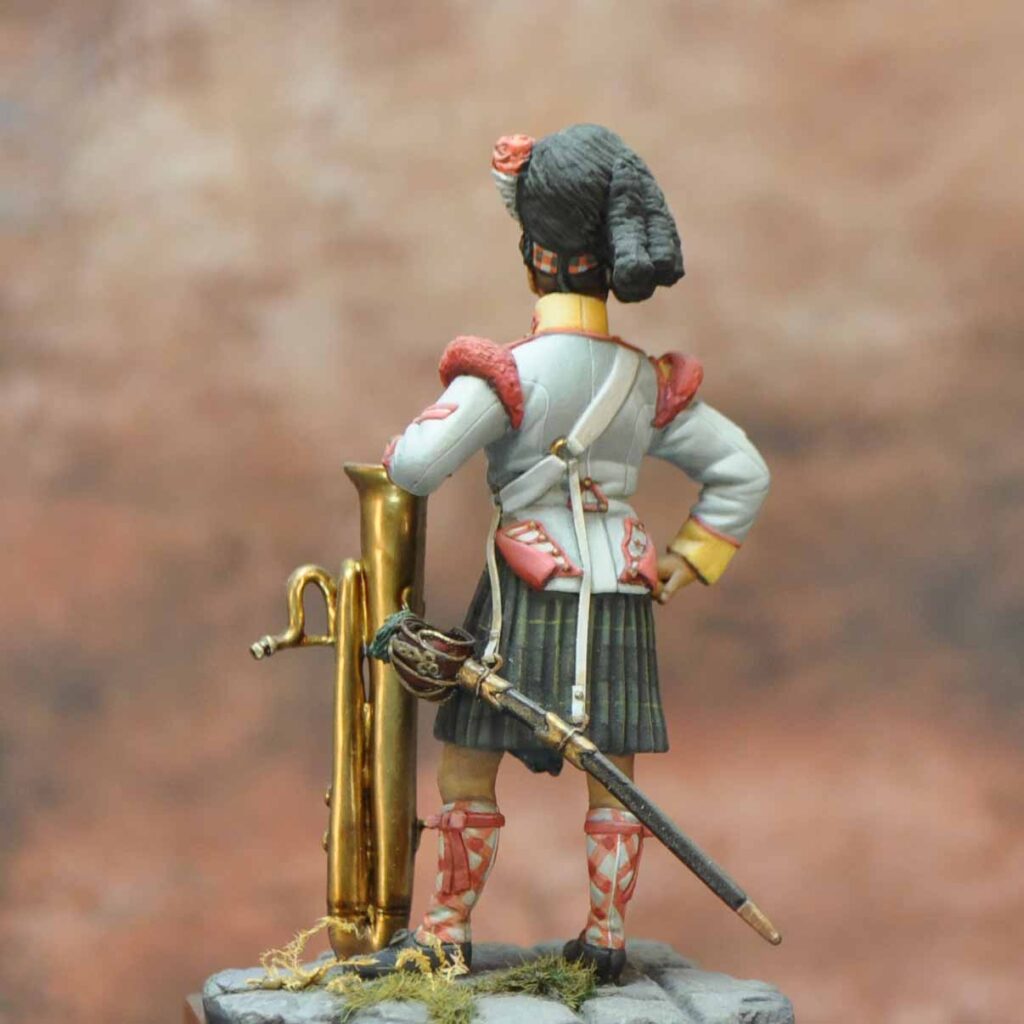 92nd Highland Regiment of foot 1838, Oficleide - Art Girona