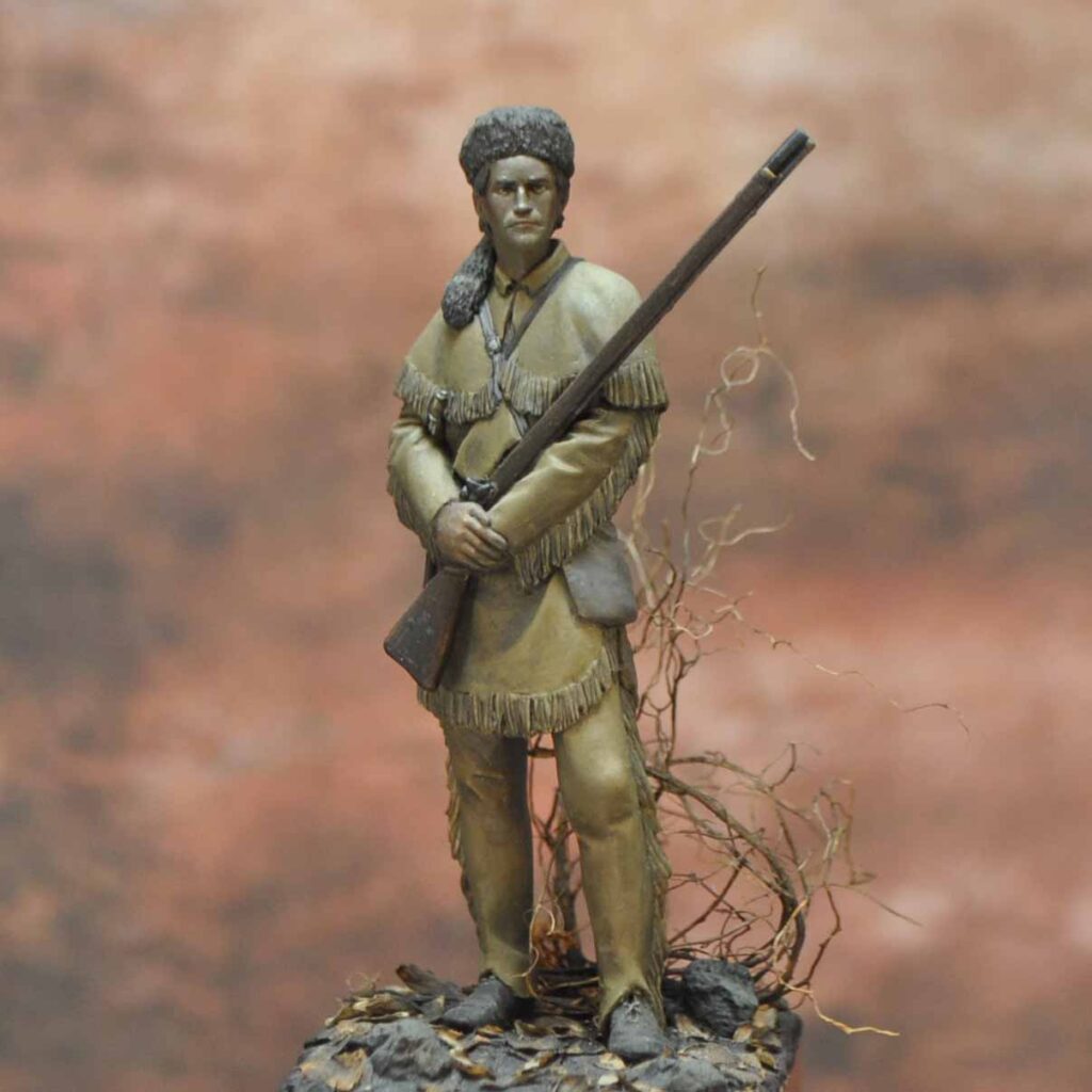 Colonel David Crockett. 1786-1836 - Art Girona