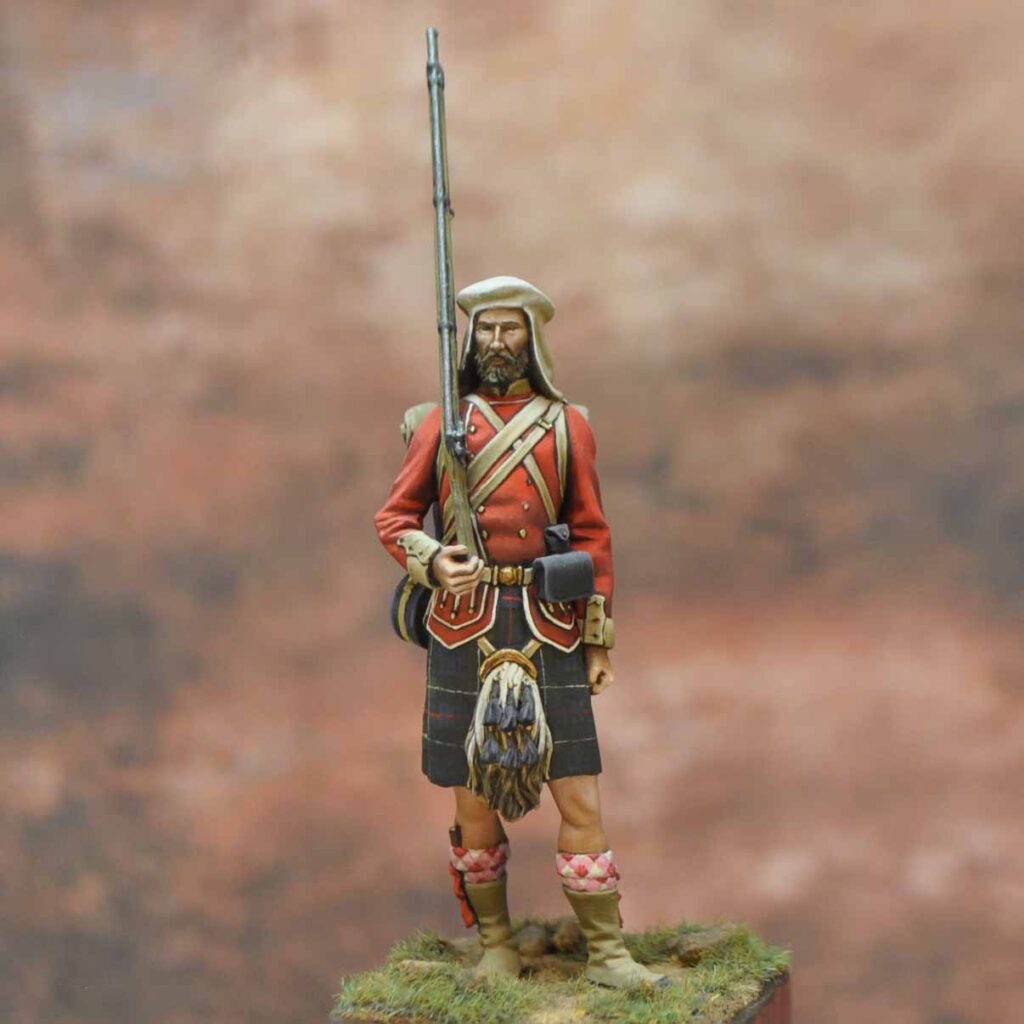 78th Regiment of foot - Highlanders. Private. Persia 1857 - Art Girona