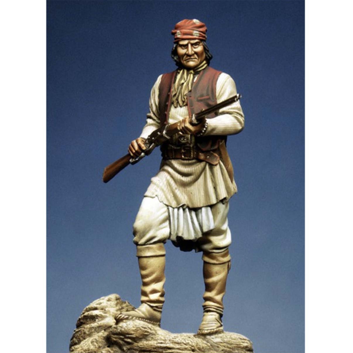 Geronimo (Goyathlay) 1829 – 1909 (Apache Leader) - Art Girona