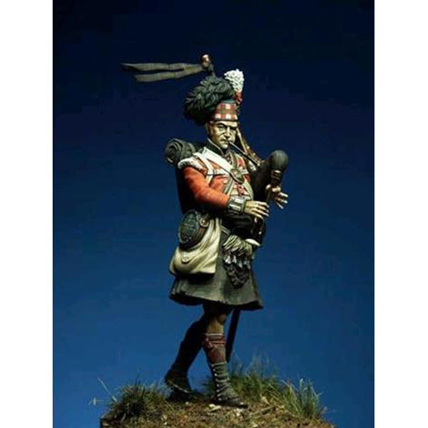79th Rgt. of Infantry “The Cameron Highlanders” Piper - Art Girona