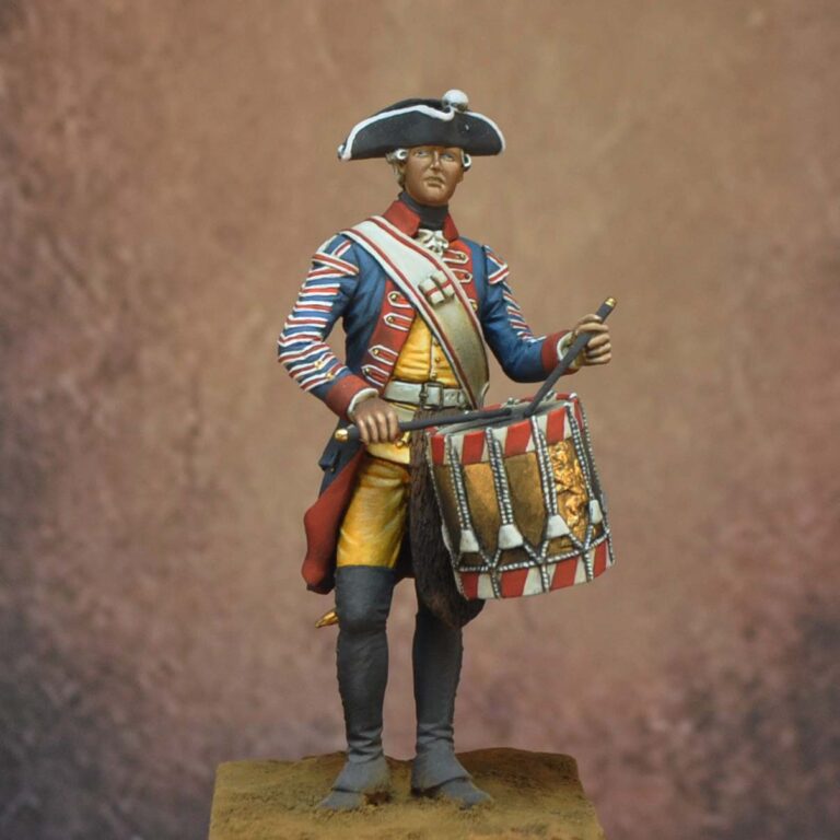 Drummer, Leib Infantry Regiment Hesse-Kassel, America 1776-1783 - Art ...