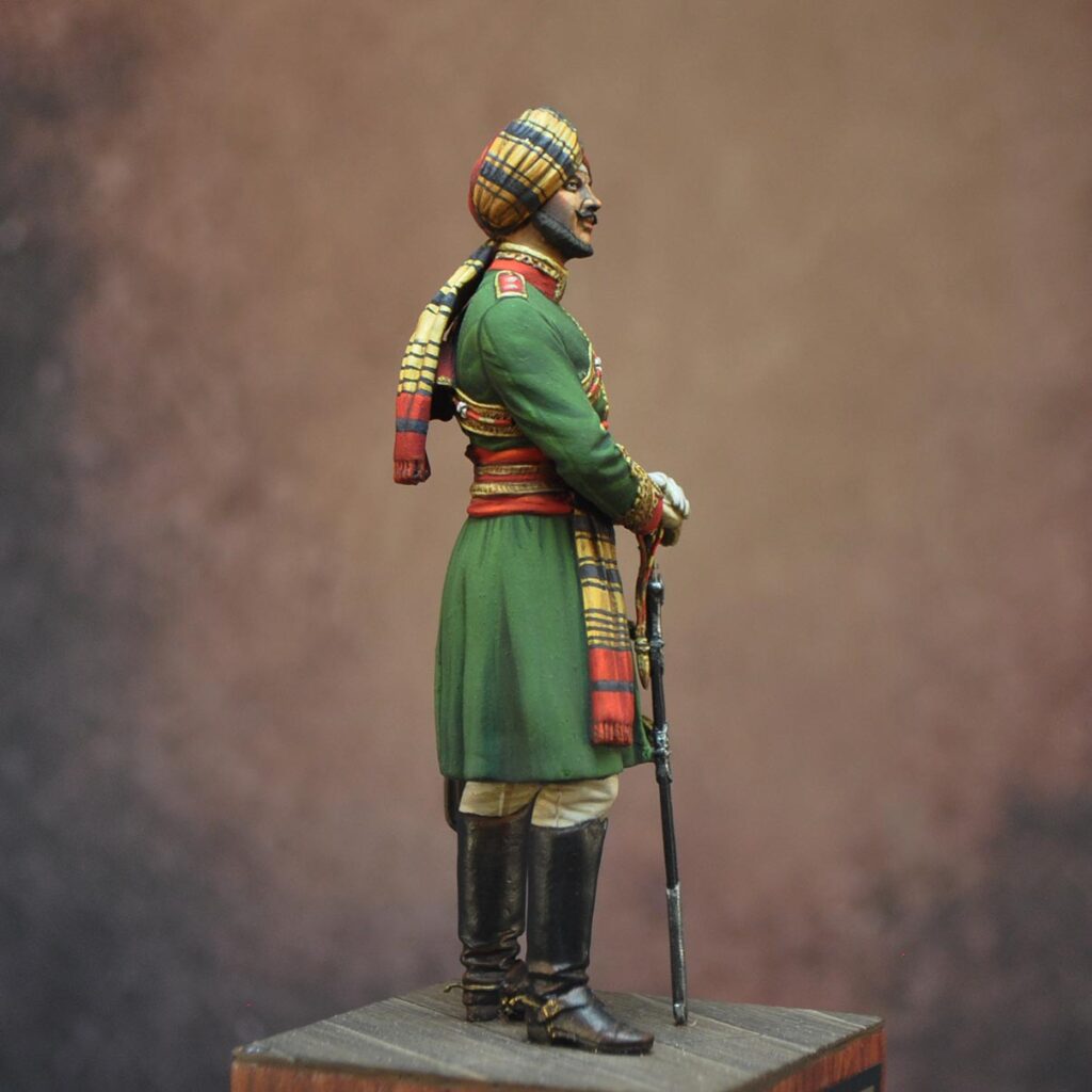 Risaldar, 5th Punjab. Cavalry Frontier Force, 1900 - Art Girona