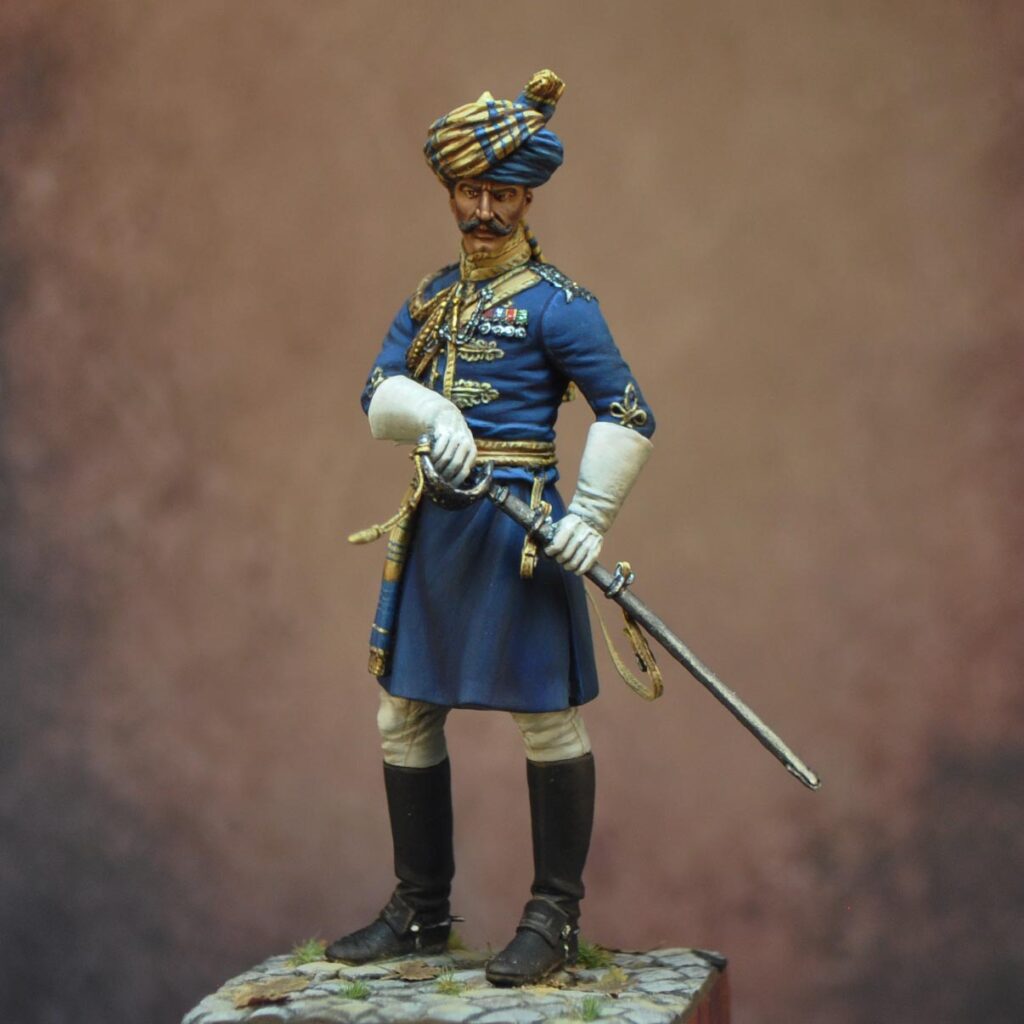 Risaldar-Major 15th Lancers (Cureton's Multains), 1937 - Art Girona