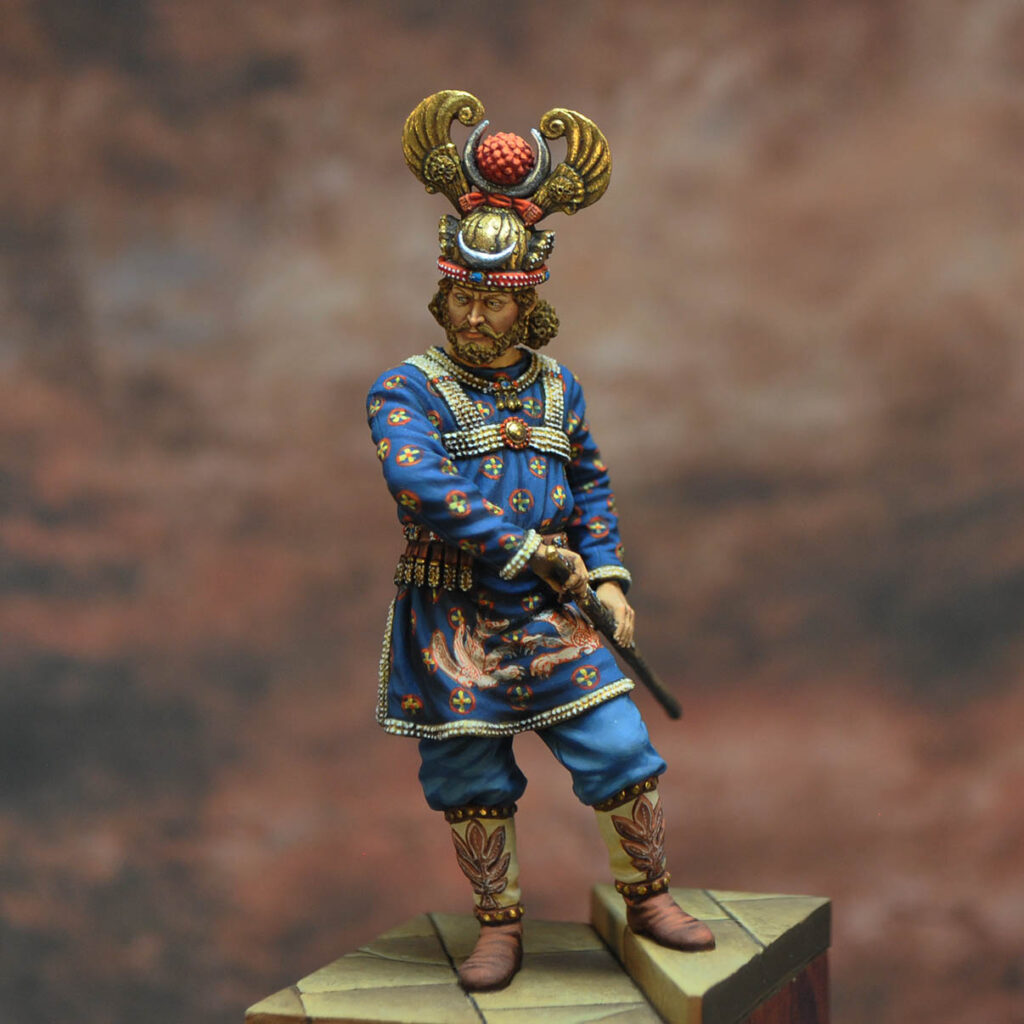 Khosrow II (Khusraw Parvez). King of the Sasanian Empire, 570-628 - Art ...